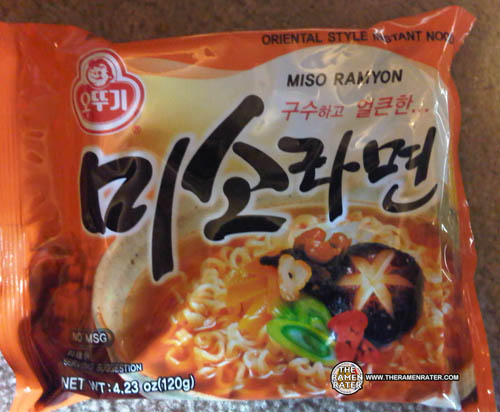 #115: Ottogi Miso Ramyon Oriental Style Instant Noodle - THE RAMEN RATER
