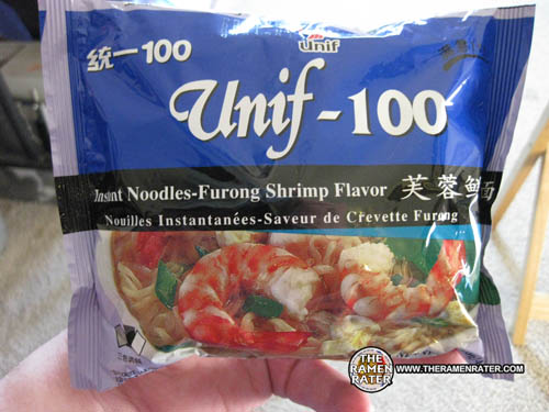 #138: Unif-100 Furong Shrimp Flavor Instant Noodles - THE RAMEN RATER