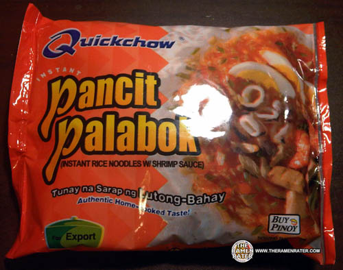 Re-Review: Quickchow Instant Pancit Palabok Instant Rice Noodles W ...