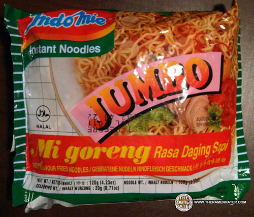 #232: Indomie Jumbo Mi Goreng Rasa Daging Sapi Beef Flavour Fried ...