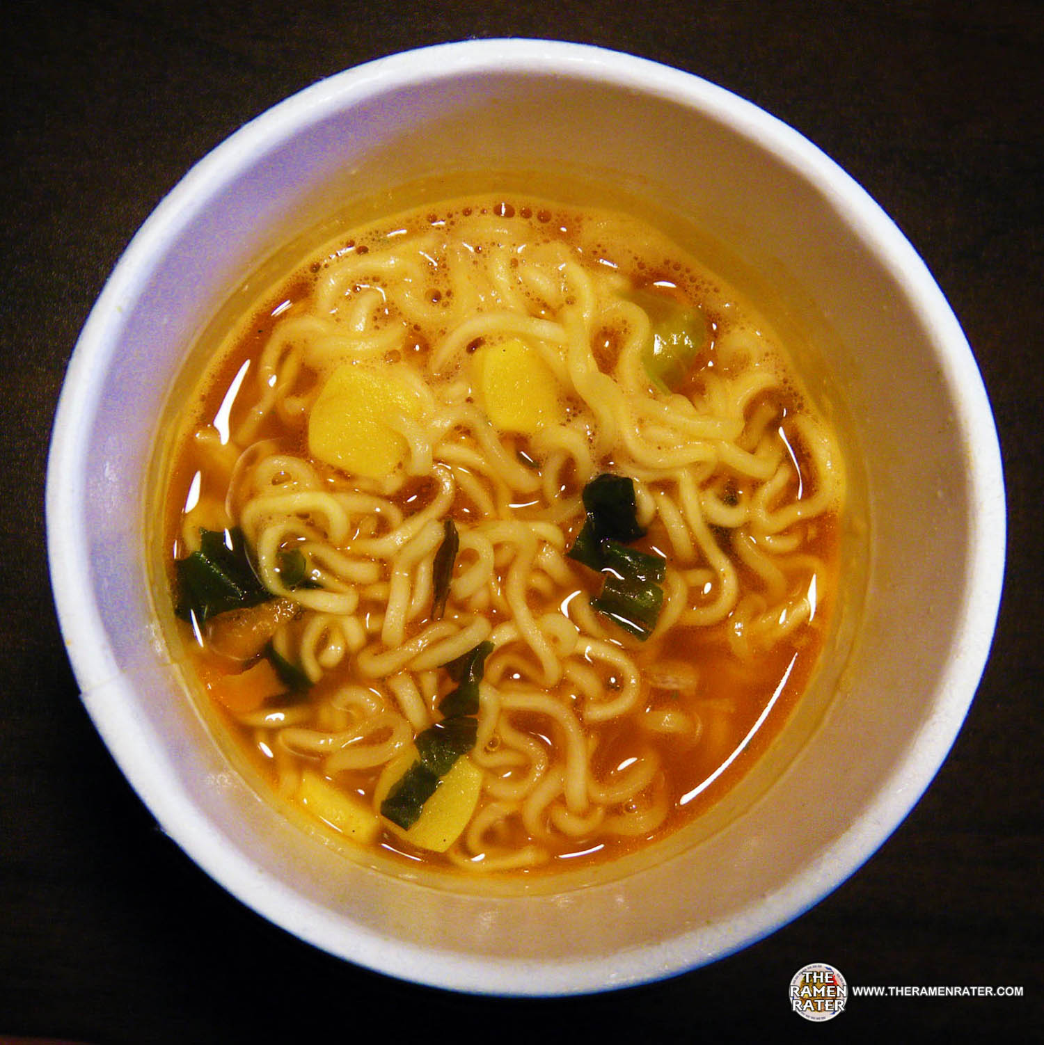 #399: Paldo Spicy Seafood Flavor Noodle Soup Cup - The Ramen Rater