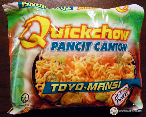 #430: Quickchow Pancit Canton Toyo-Mansi - THE RAMEN RATER