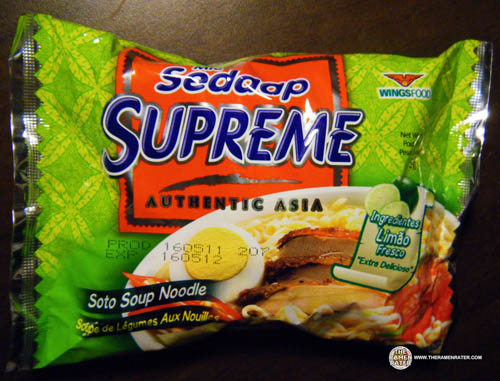 #549: Wings Food Mie Sedaap Supreme Soto Soup Noodle - THE RAMEN RATER
