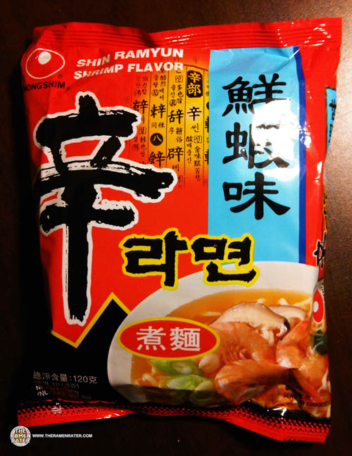 #677: Nongshim Shin Ramyun Shrimp Flavor - THE RAMEN RATER