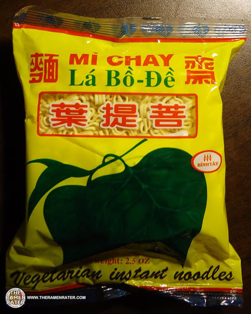 #836: Binh Tay Mi Chay Vegetarian Instant Noodles - THE RAMEN RATER