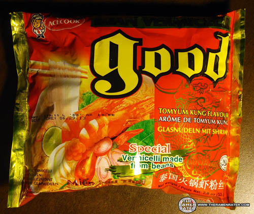 #896: Vina Acecook Good Tomyum Kung Flavour Bean Vermicelli - THE RAMEN ...