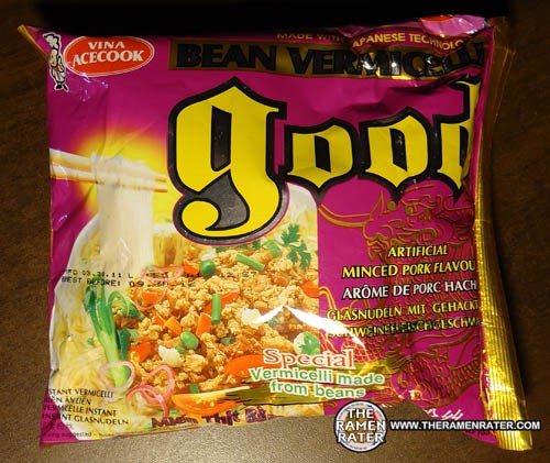 #929: Vina Acecook Good Artificial Minced Pork Flavour Bean Vermicelli ...