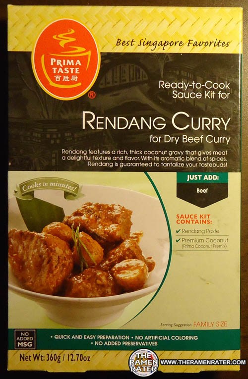 Meet The Manufacturer: Prima Taste Rendang Curry Sauce Kit - THE RAMEN ...