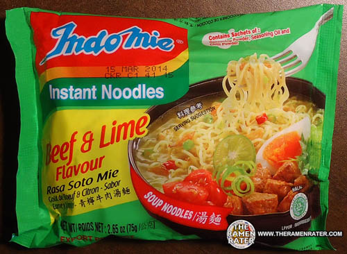 #1135: Indomie Instant Noodle Beef & Lime Flavour - THE RAMEN RATER