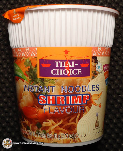 #1255: Thai Choice Instant Noodles Shrimp Flavour - THE RAMEN RATER