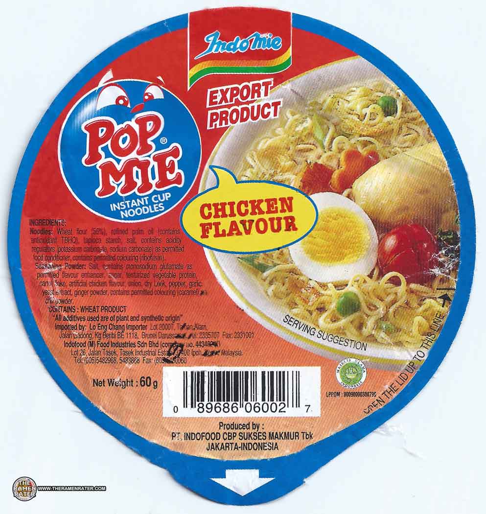 #1494: Indomie Pop Mie Chicken Flavour - The Ramen Rater