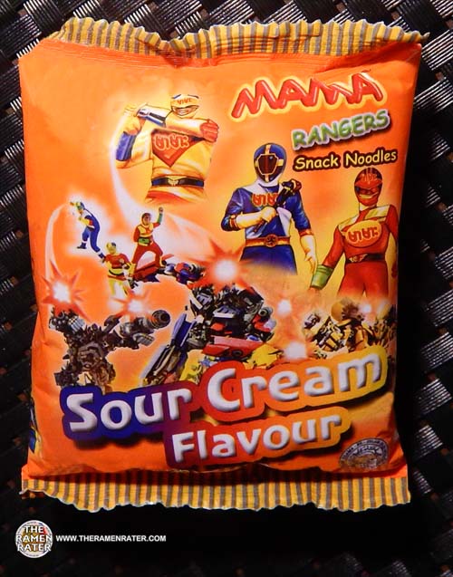 #1889: MAMA Rangers Snack Noodles Sour Cream Flavour - THE RAMEN RATER