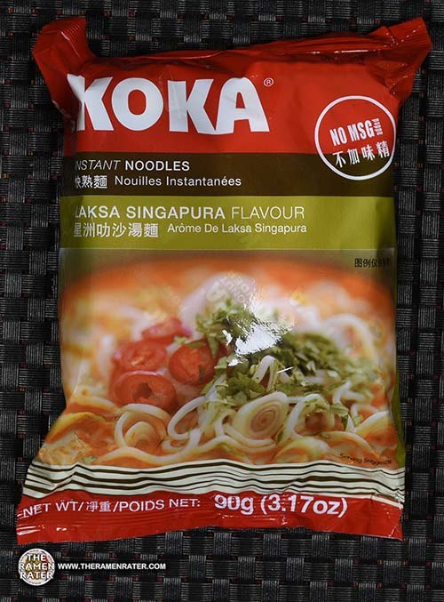 #2545: KOKA Instant Noodles Laksa Singapura Flavour - THE RAMEN RATER