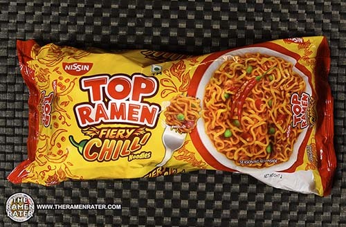 #3612: Nissin Top Ramen Fiery Chilli Noodles - India - THE RAMEN RATER