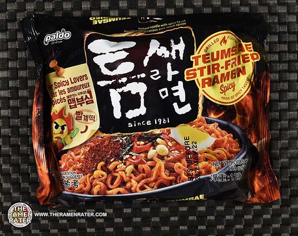 #4138: Paldo Teumsae Stir-Fried Ramen - South Korea
