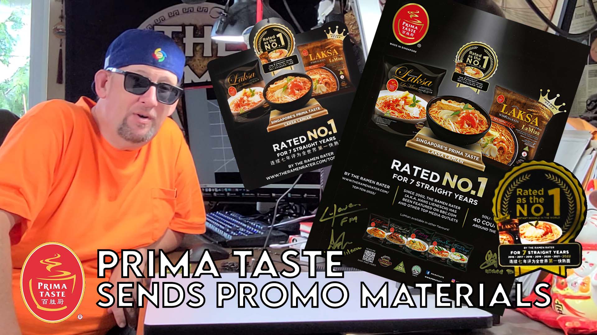 Prima Taste Sends Promo Materials From Singapore