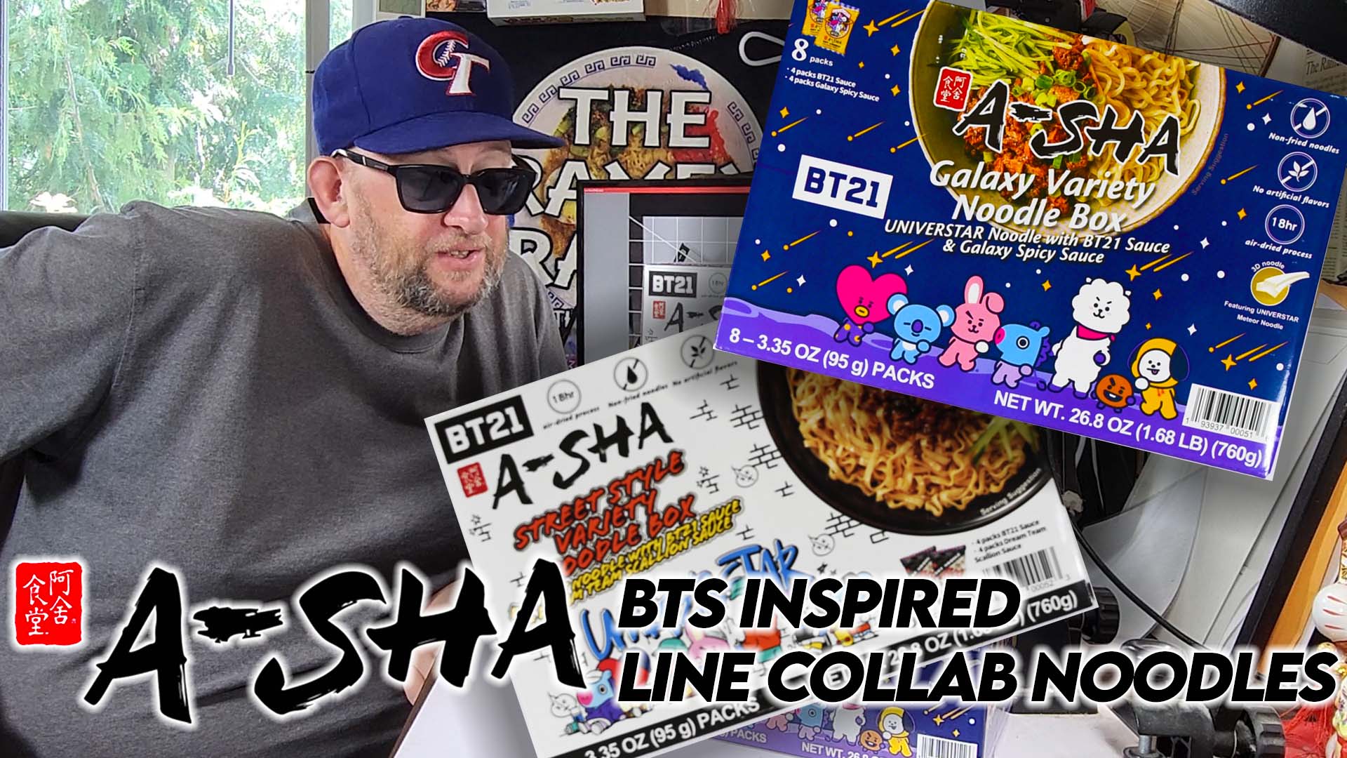 A-Sha x LINE BT21 Collab Noodle