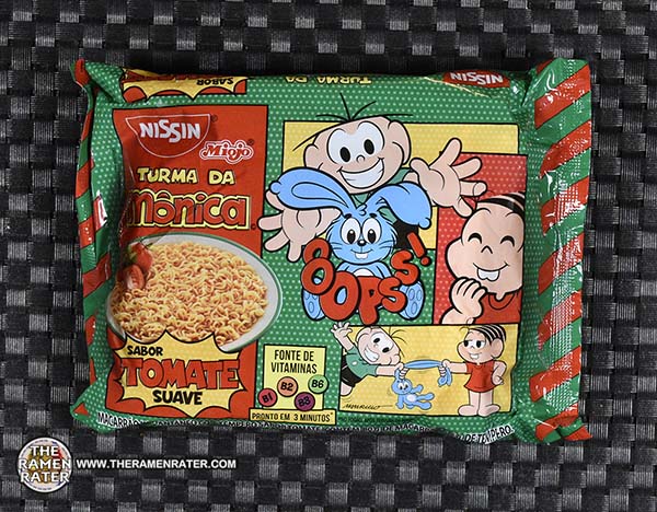 #4473: Nissin Miojo Turma Da Monica Sabor Tomate Suave - Brazil