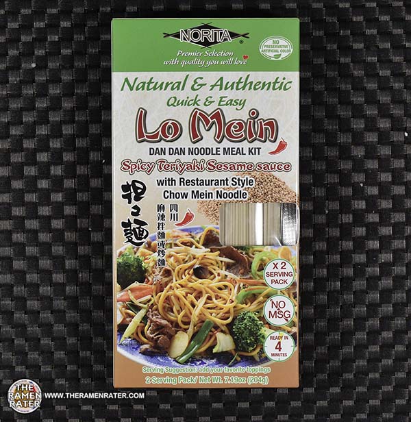 #4477: Norita Lo Mein Dan Dan Noodle Spicy Teriyaki - USA