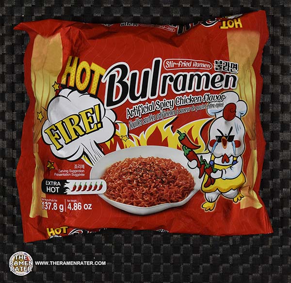 #4718: Bulramen Extra Hot Stir-fried Ramen - South Korea - THE RAMEN RATER