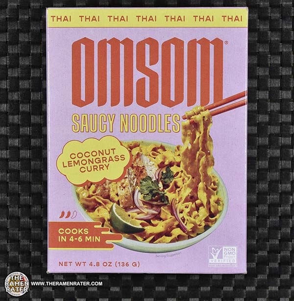 #4823: Omsom Saucy Noodles Coconut Lemongrass Curry - USA