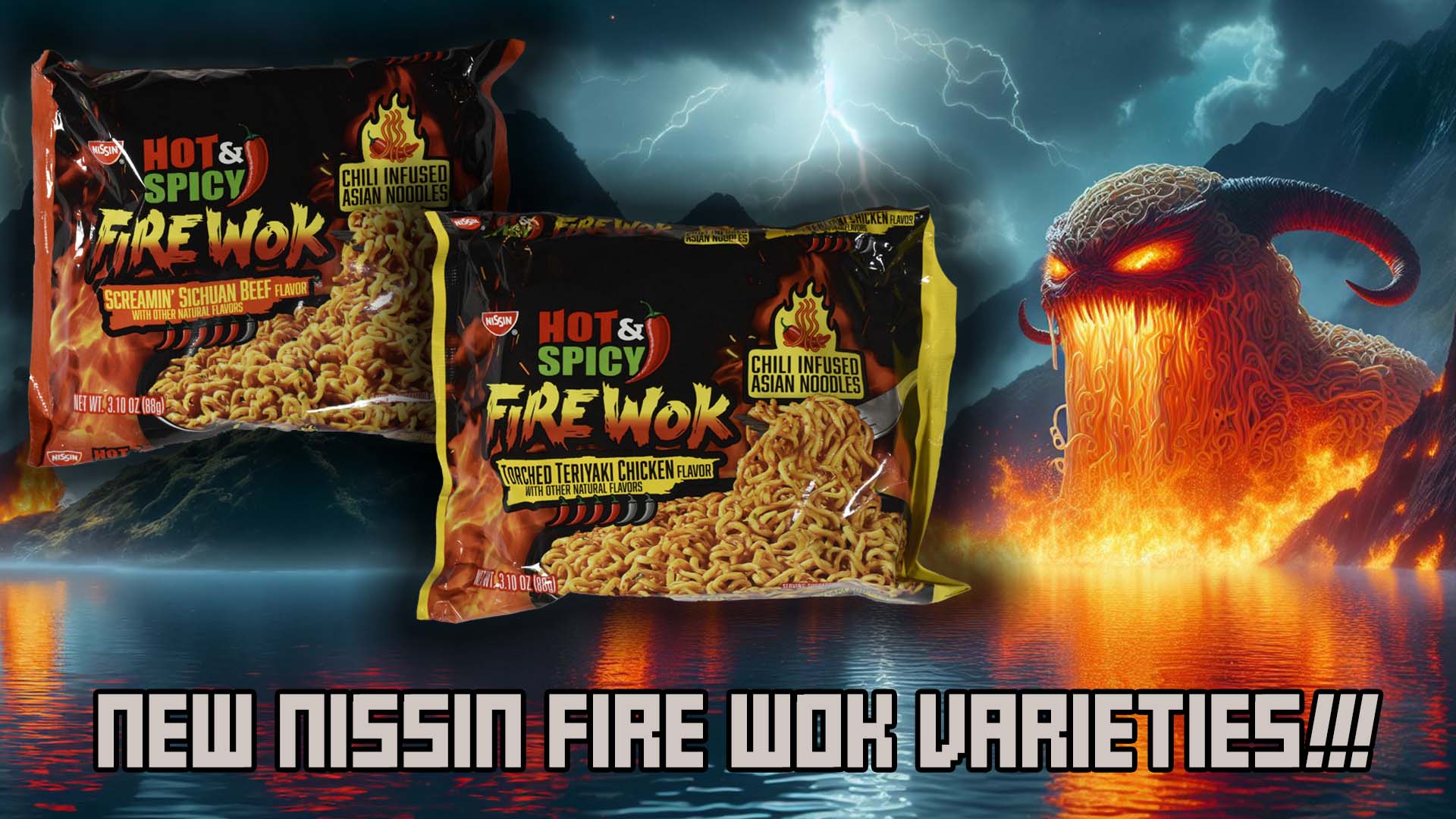 Nissin Sends New Fire Wok Pack Version! - THE RAMEN RATER