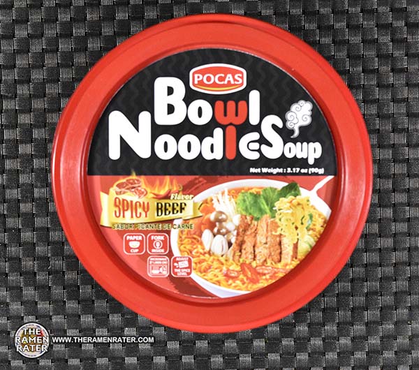 #4872: Pocas Bowl Noodle Soup Spicy Beef Flavor - United States - THE ...
