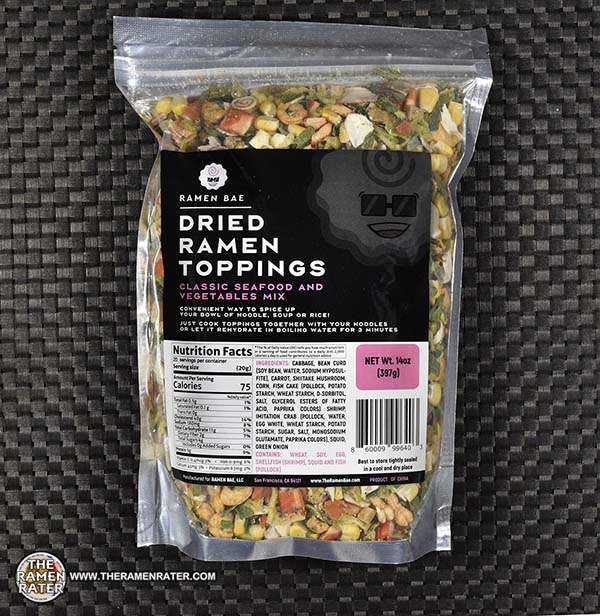 #4903: Ramen Bae Ramen Toppings Seafood & Vegetables - USA