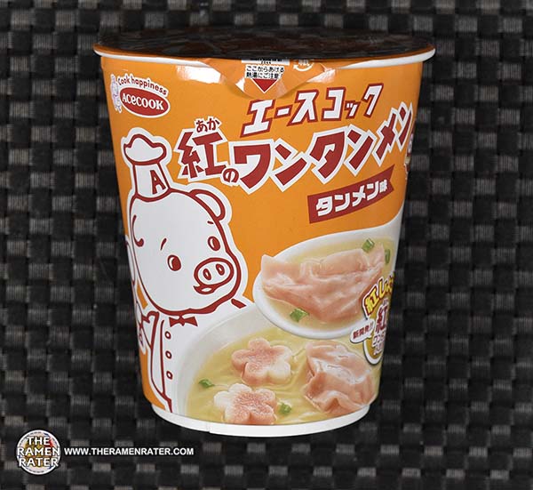 #4907: Acecook Aka no Wonton Men Tanmen - Japan - THE RAMEN RATER