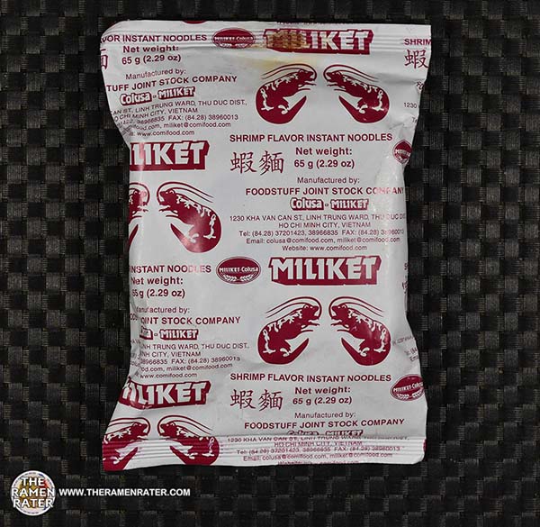 #5055: Miliket Shrimp Flavor Instant Noodles - Vietnam - THE RAMEN RATER
