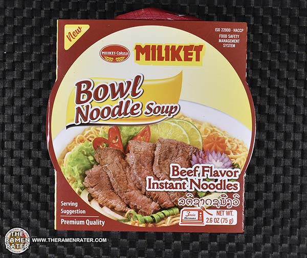 #5050: Miliket Bowl Noodle Soup Beef Instant Noodles - Vietnam