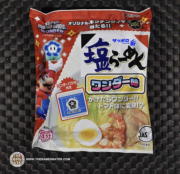 #5091: Sapporo Ichiban Super Mario Wonder Shio Ramen - Japan