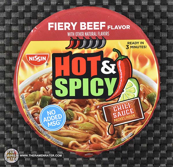 #5130: Nissin Hot & Spicy Fiery Beef Flavor - United States - THE RAMEN ...