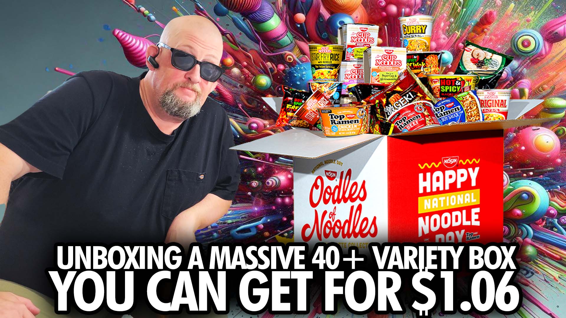 A Massive Box Of Noodles You Can Get For $1.06!