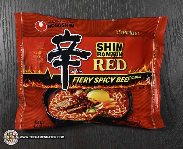 #5226: Nongshim Shin Ramyun Red Fiery Spicy Beef Flavor - USA