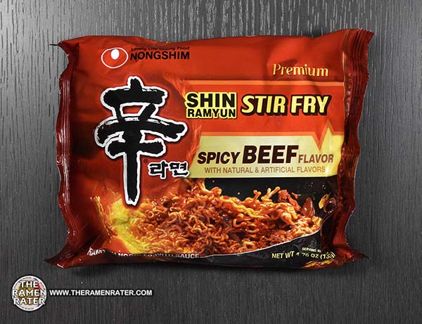 #5261: Nongshim Shin Ramyun Stir Fry Spicy Beef Flavor - USA