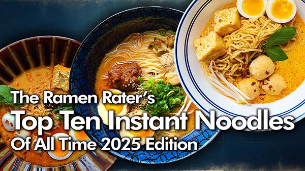 TOP TEN INSTANT NOODLES 2025 - THE RAMEN RATER