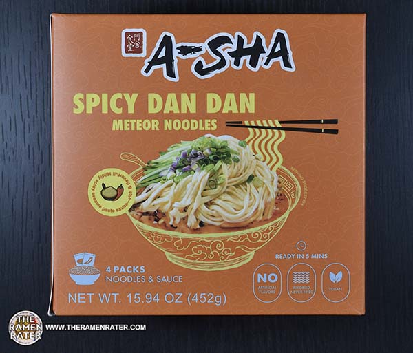 #5308: A-Sha Spicy Dan Dan Meteor Noodles - Taiwan - THE RAMEN RATER