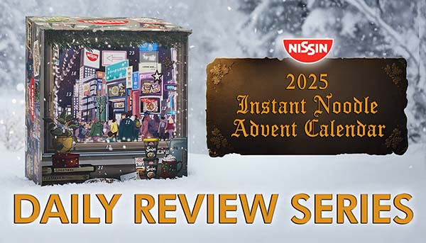 NISSIN GERMANY INSTANT NOODLE ADVENT CALENDAR 2025 REVIEW SERIES